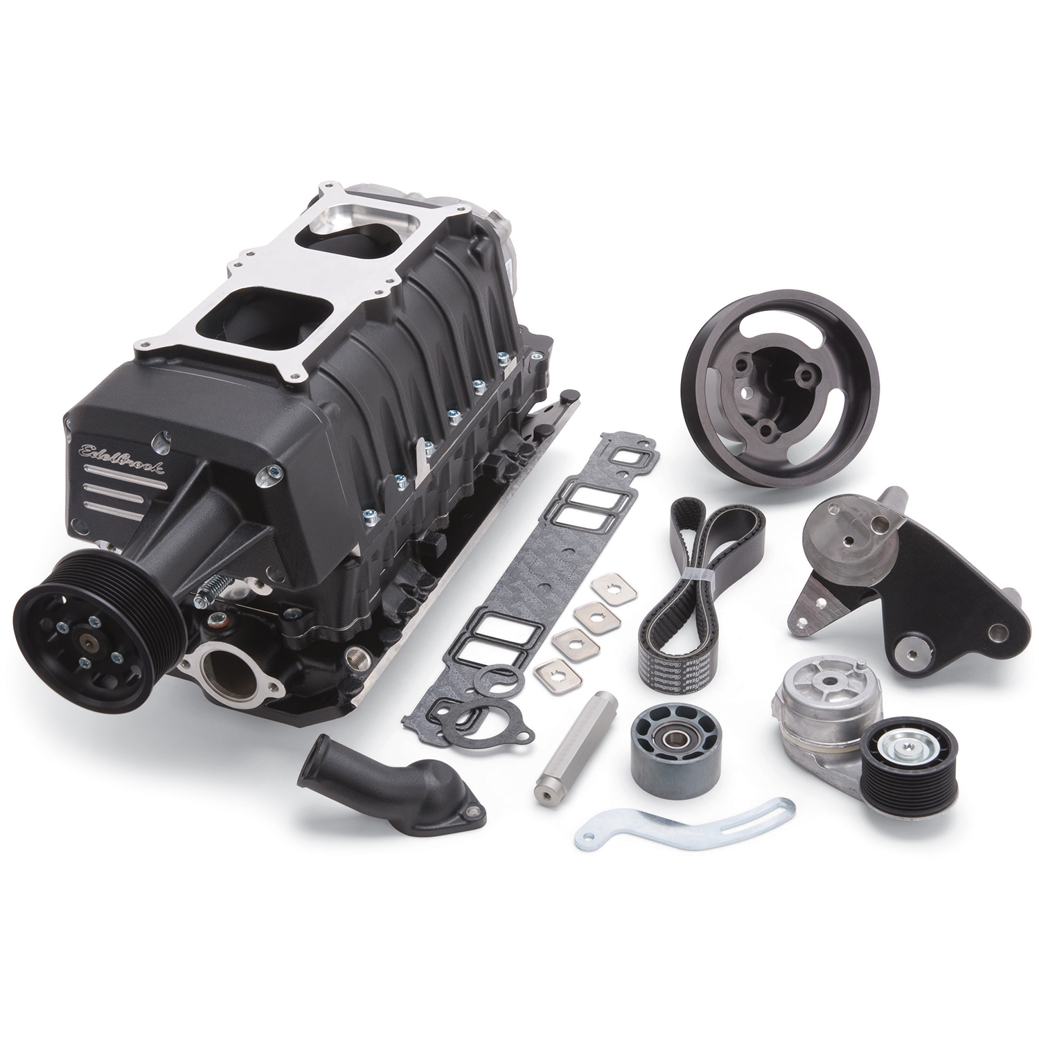 Edelbrock, E-Force Enforcer Carbureted Supercharger System, Chev SB ...