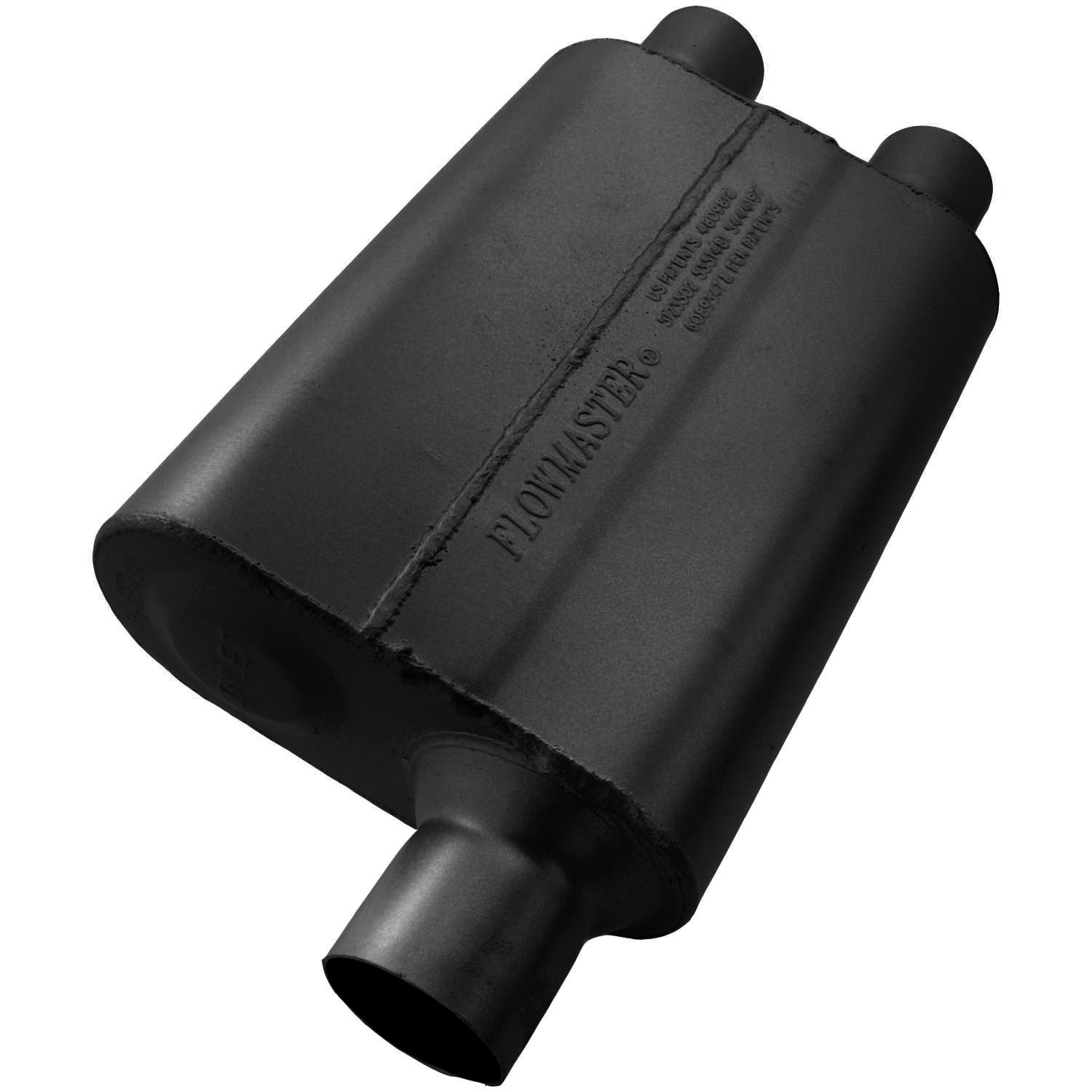 Flowmaster 40 Series Delta Flow Muffler, Aluminized Steel, 2.50" In (O ...