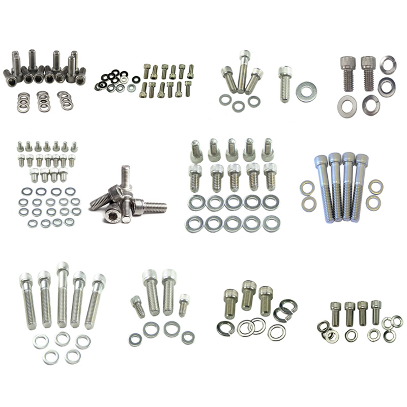 Power Products, Engine & Accessory Fastener Kit, Chev SB, Allen Head ...