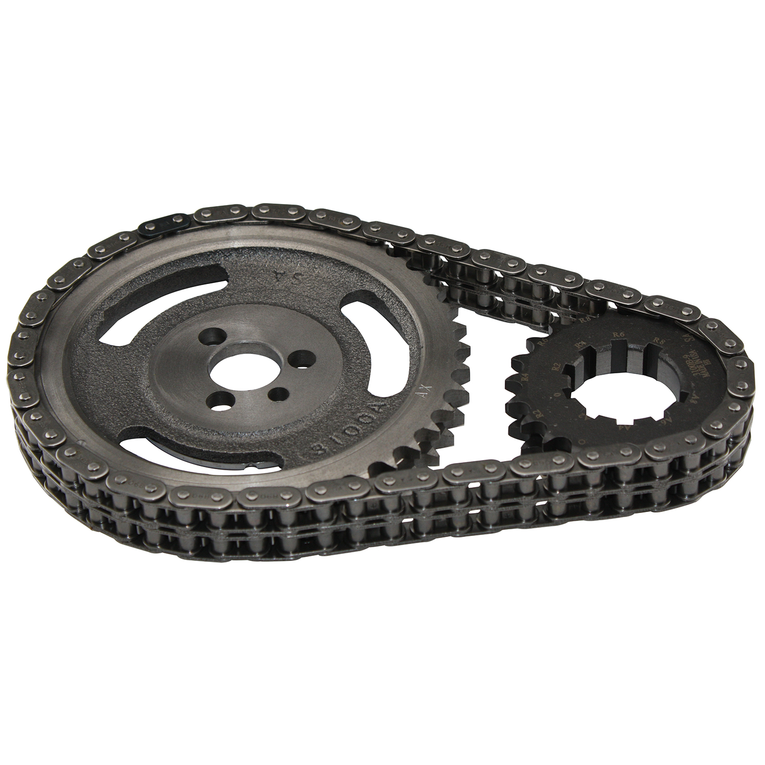 S.A. Gear, Billet Steel Double Roller Timing Set, Chev SB - Competition ...