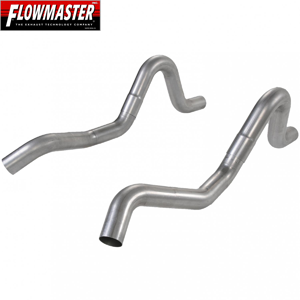 Flowmaster Tailpipe Kit, 16 Gauge Aluminized Steel, 64-67 GM A-Body, 3. ...