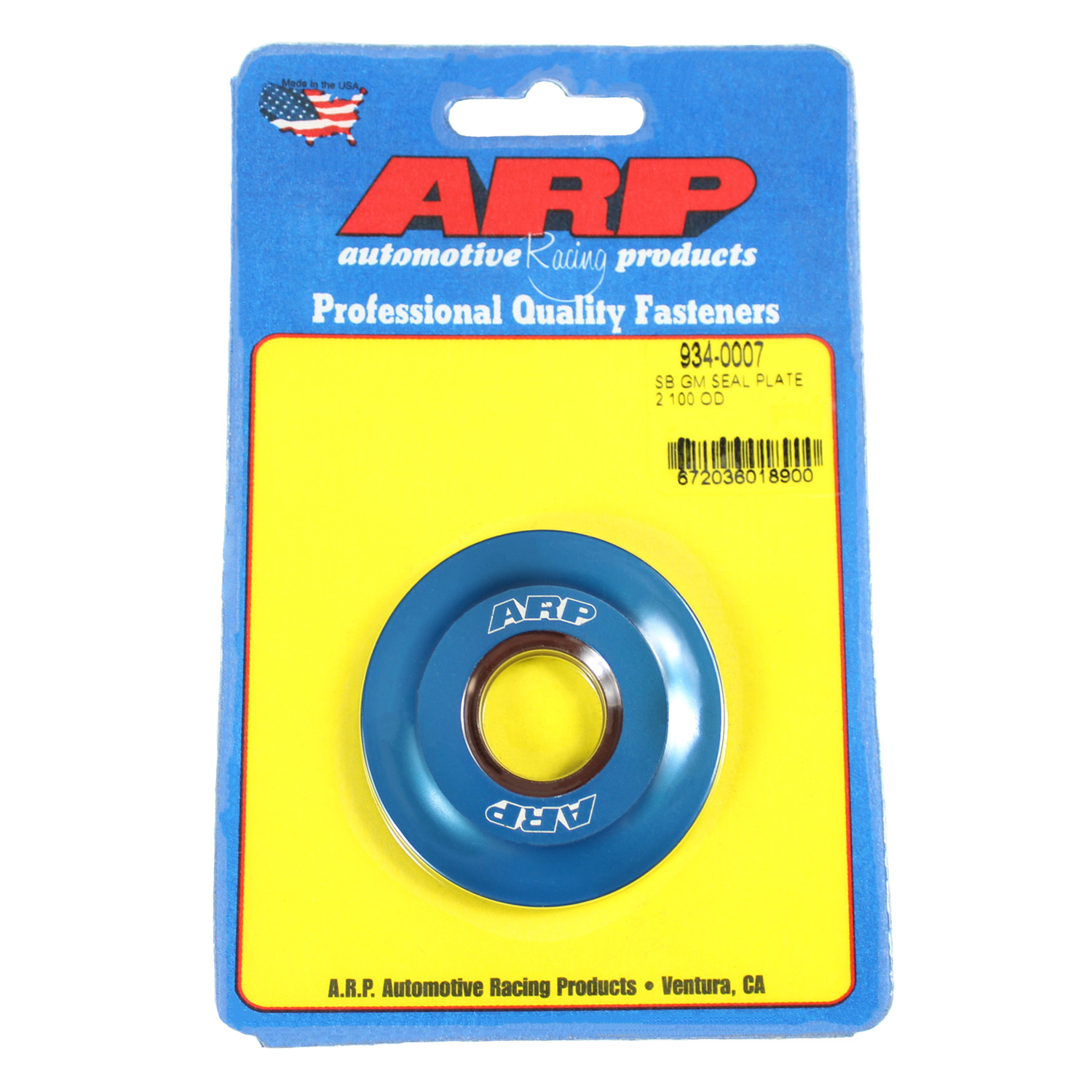 ARP, Seal Plate, GM SB, 2.100"OD - Competition Products