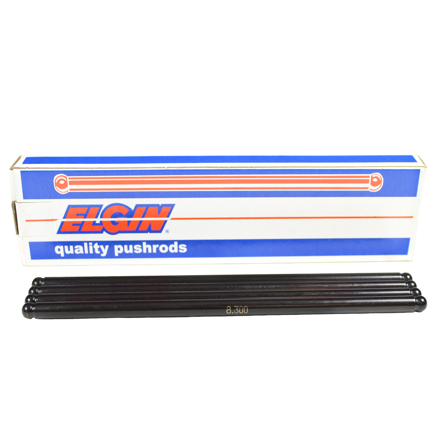 Elgin, .110" Thick Wall 210° 5/16" Pushrod, 8.300", Each - Competition ...