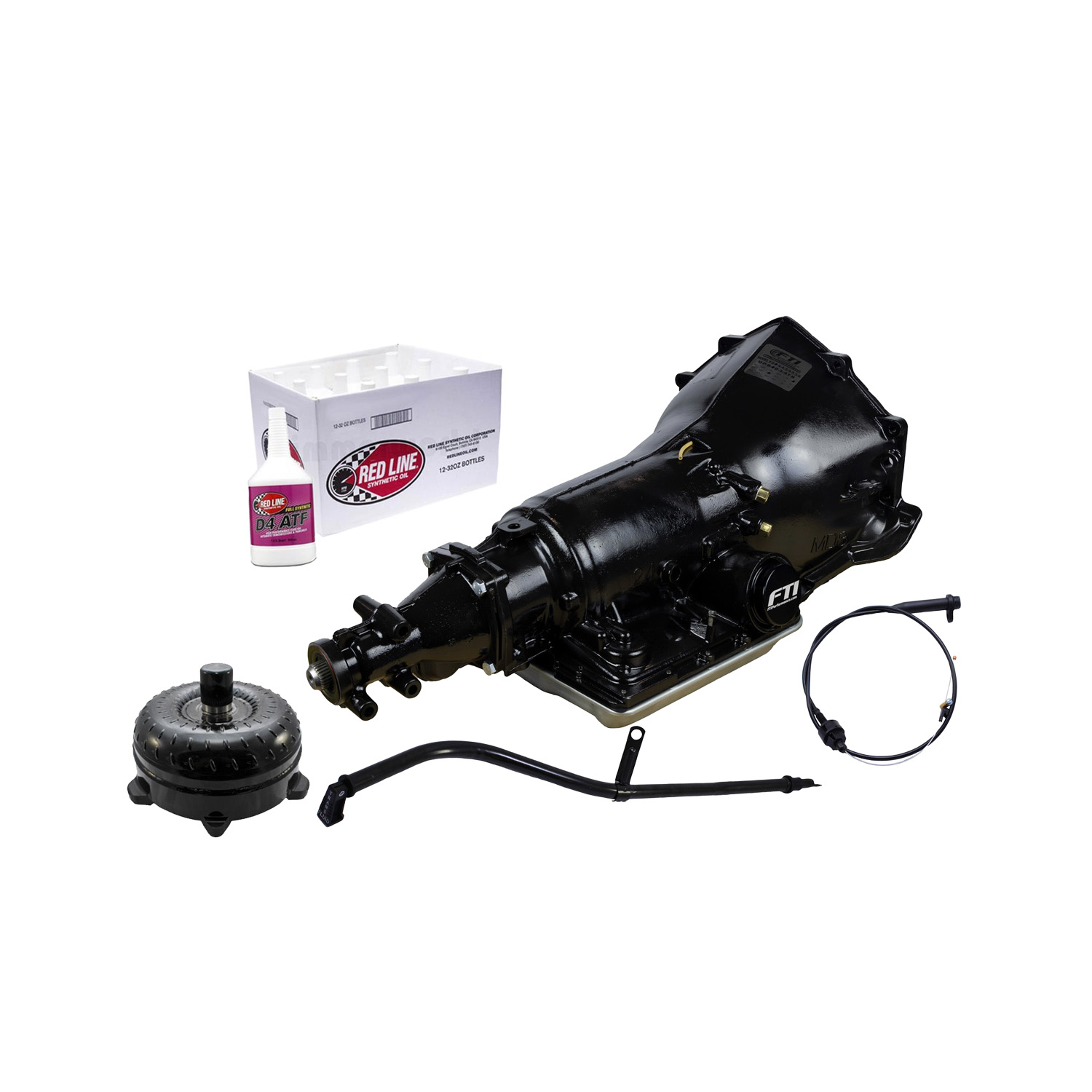 FTI, 700R4 Complete Trans Kit, Level 3, 600 HP, 3000 Stall ...