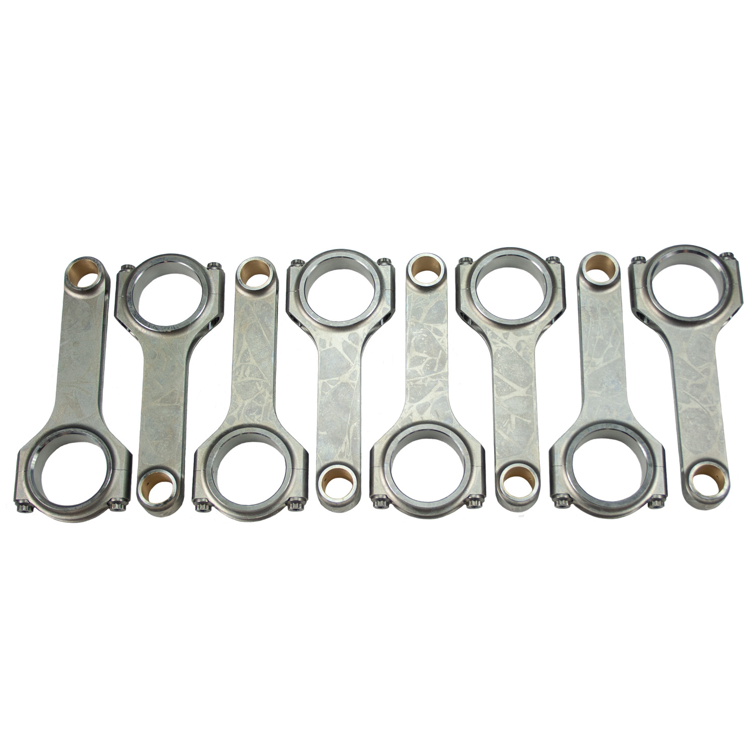 Power Products, Competition Series, 4340 Forged H-Beam Rods, Chevrolet ...