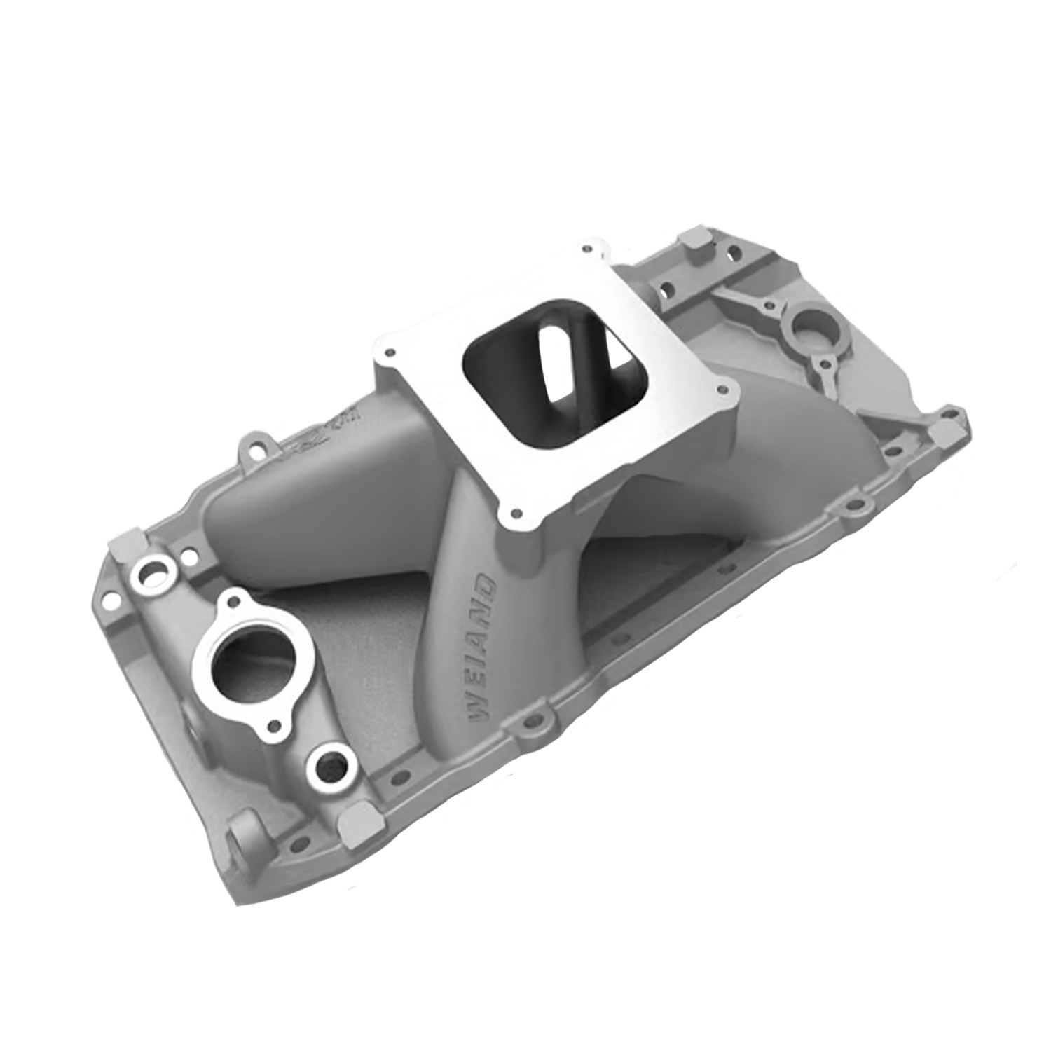 Weiand, Team G Intake, Chev BB, Oval Port/4150, Aluminum, Natural, Each ...